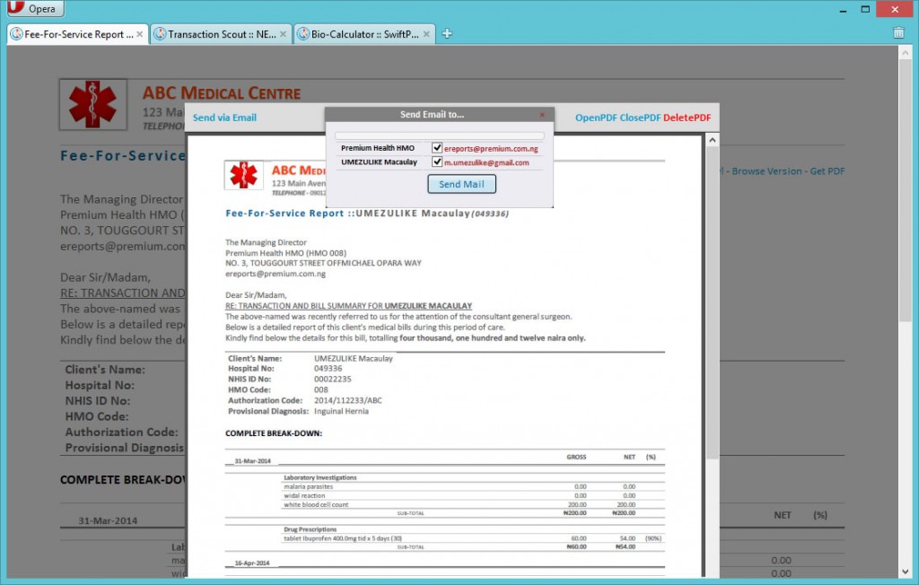 billreport | SwiftPractice EMR
