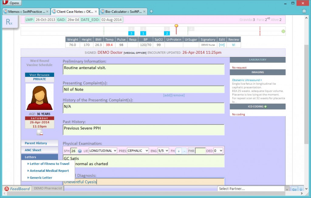 Clinic Encounter Views | SwiftPractice EMR